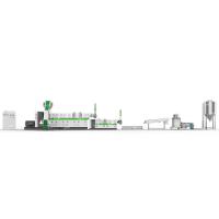 China 250KG/H PP PE Plastic Granules Making Machine Automatic Output Double Stages for sale