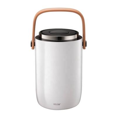 China Relea Customised Colored Stainless Steel Double Wall Insulated Vacuum Food Jar Lunch jar for sale