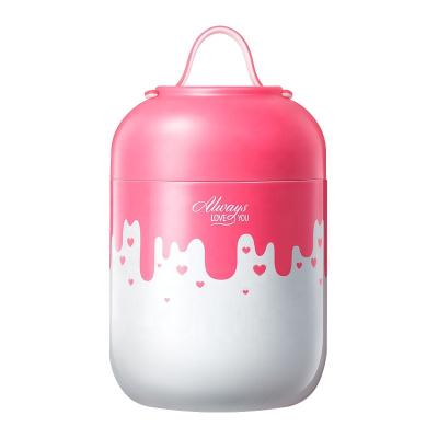 China SUS304 Portable Food Canister Insulated , 1L Stainless Steel Vacuum Food Container for sale