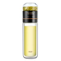 China Disposable Coffee Borosilicate Glass Water Bottle Leakproof Practical for sale