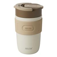 China 400ml Ceramic Thermos Coffee Mug Double Wall 316L Stainless Steel for sale