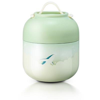 China Hcrelea Private Label Vacuum Food Container For Kids 700ML Pink Thermos Lunch Boxes for sale