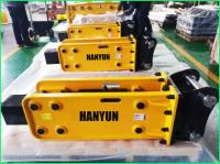 China 40Cr Hydraulic Excavator Hammers Concrete Rock Breakers With Chisels Side Type for sale