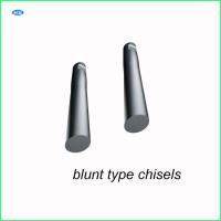 China 1400MM Hydraulic Rock Breaker Chisels Blunt Head Excavator Hammer Rod Bits for sale