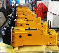 China Precise Breaking Hydraulic Rock Breaker 13 Ton Excavator Attachments for sale