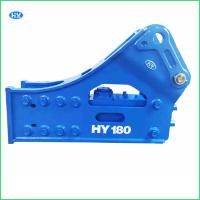 China Carbon Steel Hydraulic Excavators Breakers Hammers 3 M/S2 With Varying Vibration for sale