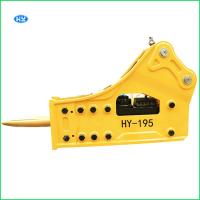 China 42CRMO 40CRMO Hydraulic Breaker Hammers Yellow Rock Drill Breaker Excavator for sale