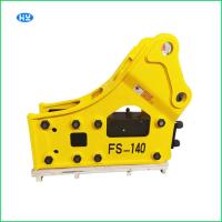 China Mini Crawler Hydraulic Excavator Hammers Rock Alloy Steel 42CRMO Breaker for sale