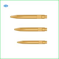 China 42CRMO Conical Hydraulic Concrete Breaker Bits Chisel 165mm Heat Treatment for sale
