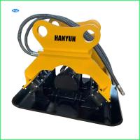 China 4-10 Ton Excavator Plate Compactor Q345 Steel Tamping Vibrating Plate Compactor for sale