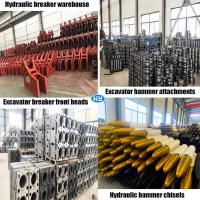 China SB81 Hydraulic Concrete Rock Breaker Hammer Q345B For 20 Tons Excavator for sale