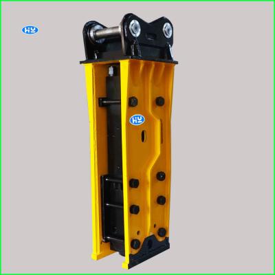China 42Crmo Excavator Hydraulic Breaker Hammer Backhoe Loader With Two Chisles for sale