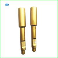 China Excavator Concrete Breaker Chisel Bits 68mm Demolition Tools Gold Color for sale