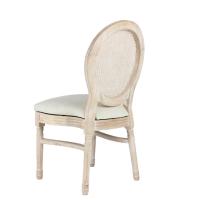 China Mail Packing Y Solid Wood Wedding Chair for Events and Weddings French Luis Style Stackable Banquet Seat for sale