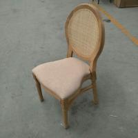 China Mail Packing Y Solid Wood Wedding Chair for Events and Weddings French Luis Style Stackable Banquet Seat for sale