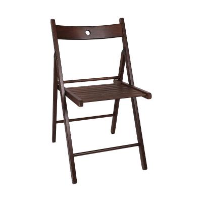 China Modern Finish Nitrolacquer Wooden Folding Chairs for Hotel and Event Usage in 2023 for sale