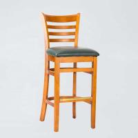 China Wood Bar Stool for Restaurant Kitchen Dining Room Chair in Nature Popular Colors Bar Furniture for sale