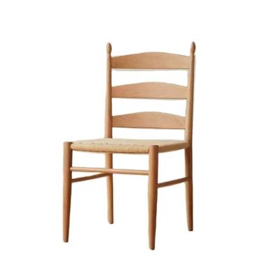 China Nordic Modern Wood Chair for Restaurant Business Solid Wood Dining Chair for sale
