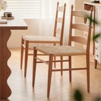 China Nordic Modern Wood Chair for Restaurant Business Solid Wood Dining Chair for sale