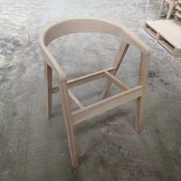 China Restaurant Furniture Wooden Dining Chair Nordic Style PU / Fabric Leather Upholstered Modern Wood Chair for Restaurant for sale