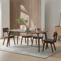 China Mail Packing N Dining Chair for Modern Wood Chair Fabric Home Furniture Hotel Restaurant Chairs for sale