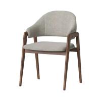 China Top Selling Modern Upholstered Dining Chairs in Popular Nature Colors for Hotel and Restaurant for sale