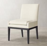 China Top Quantity Wooden Armrest Fabric Upholstered Wood Dining Chair for Modern Restaurant and Hotel for sale