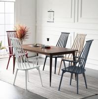 China Customization Modern Wooden Armrest Fabric Dining Chair for Top Quantity in Restaurants and Hotels for sale