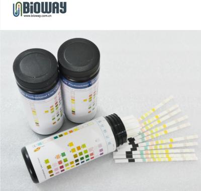 China Urinalysis Test Strips, Urine strips for full automatic urine analyzer, bilirubin, ascorbic acid, protein, nitrite, pH for sale