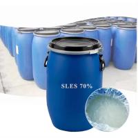 China Industrial Grade Sodium LaurylEther Sulfate (SLES) 70% Purity with 200-400 MPa.s Viscosity for Cleaning Applications for sale