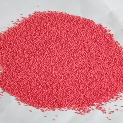 China Red Sodium Sulphate Speckles 0.45-1.43mm for Detergent Powder Visual Effect for sale