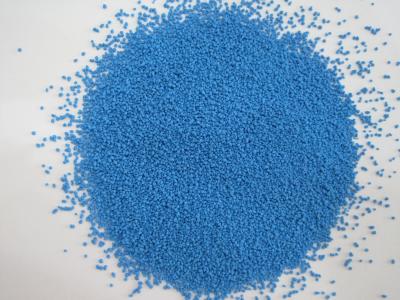 China Deep Blue Color Speckles for Detergent Powder 1-3% Additive 900-1000g/L Bulk Density for sale