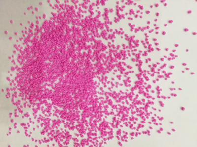China Sodium Sulfate Pink Washing Powder Color Speckles - 0.75-1.15 g/ml Density, 25kg Bag Packaging for sale