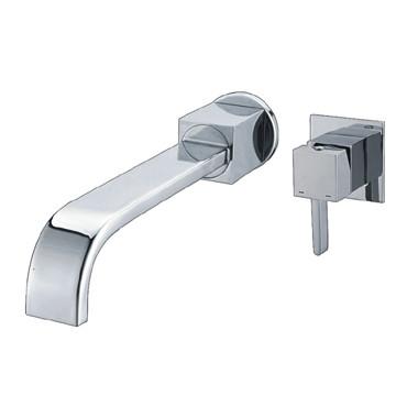 China Wall Mounted Basin Mixer Taps with Two Hole , Cold Hot Automatic Mixed Basin Faucet for sale
