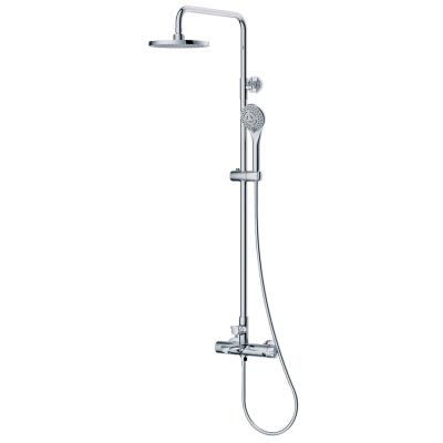 China Contemporary ABS Hand Shower / Chrome One Handle Automatic Mixer Taps for sale