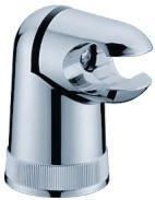 China Wall Mounted Shower Faucet Accessories / ABS Chrome-plated Hand Shower Bracket for sale