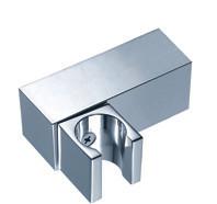 China Professional Square Brass Hand Shower Bracket / Wall Bracket with Chrome Plated Finish for sale