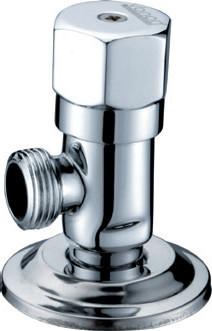 China Brass Wall Mounted Shower Faucet Accessories Single Hole Angle Valves HN-806 for sale