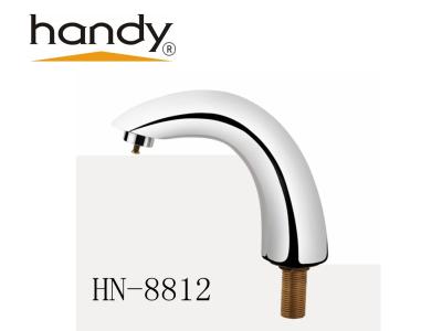 China Adjustable Saving Water Touch switch Bathroom Basin Sink Faucets Made Of Solid Brass for sale