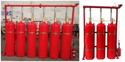 China DC 24V 1.6A FM200 Fire Suppression System 40L 70L 100L 120L for sale
