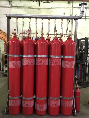 China 80L IG 100 Inert Gas Fire Suppression System For Telecommunication Room for sale