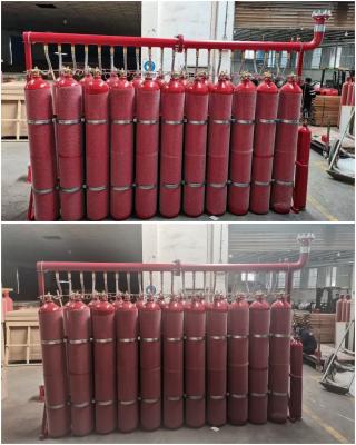 China 80Ltr Inergen IG541 Inert Gas Fire Suppression System For Anechoic Chamber for sale