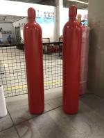 China Enclosed Flooding Co2 Suppression System CO2 Cylinders 1448mm for sale