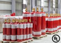 China Red Fire Extinguishing System For Anechoic Chamber Non Corrosive HFC227ea for sale