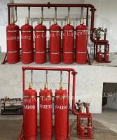 China Insulated FM200 Fire Extinguishing System Without Pollution For Library for sale
