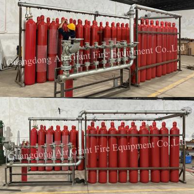 China Inert Gas Argon IG55 Fire Extinguishing System For Computer Room for sale