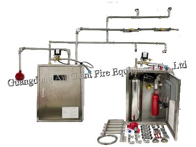 China Wet Chemical Kitchen Fire Suppression System for Edible Oil Fires for sale