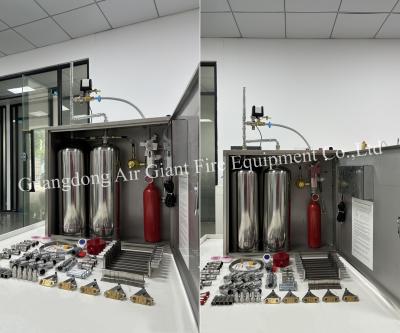 China Fire Fighting Cooking Oil 24L Gas Cylinder Kitchen Fire Suppression System for sale