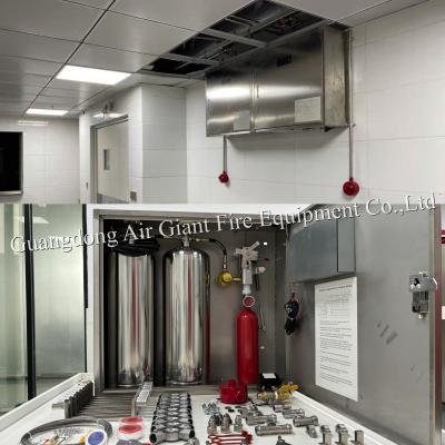 China Double Bottles Automatic Protection Kitchen Hood Fire System for sale