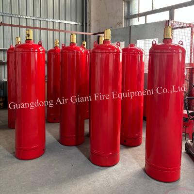 China Environment-friendly HFC227ea Fire Suppression System Cylinder Without Pollution For Storage Room for sale